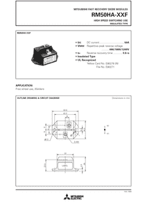 RM50HA-24F datasheet, PDF - EEWORLD Datasheet