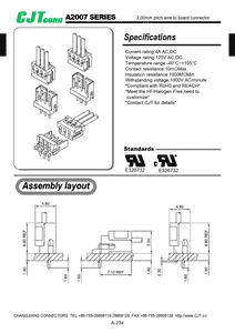 A2007WRD-3P-G datasheet, PDF - EEWORLD Datasheet