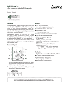 HCPL-7710-520 datasheet, PDF - EEWORLD Datasheet
