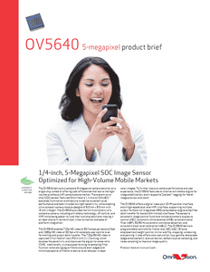 OV5640 datasheet, PDF - EEWORLD Datasheet